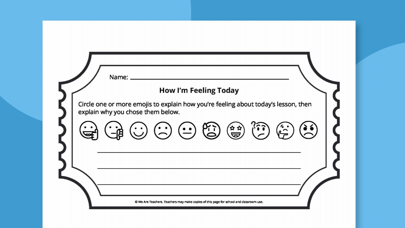 Free Printable Exit Ticket Template Bundle (8 Fun Options) - May 2024