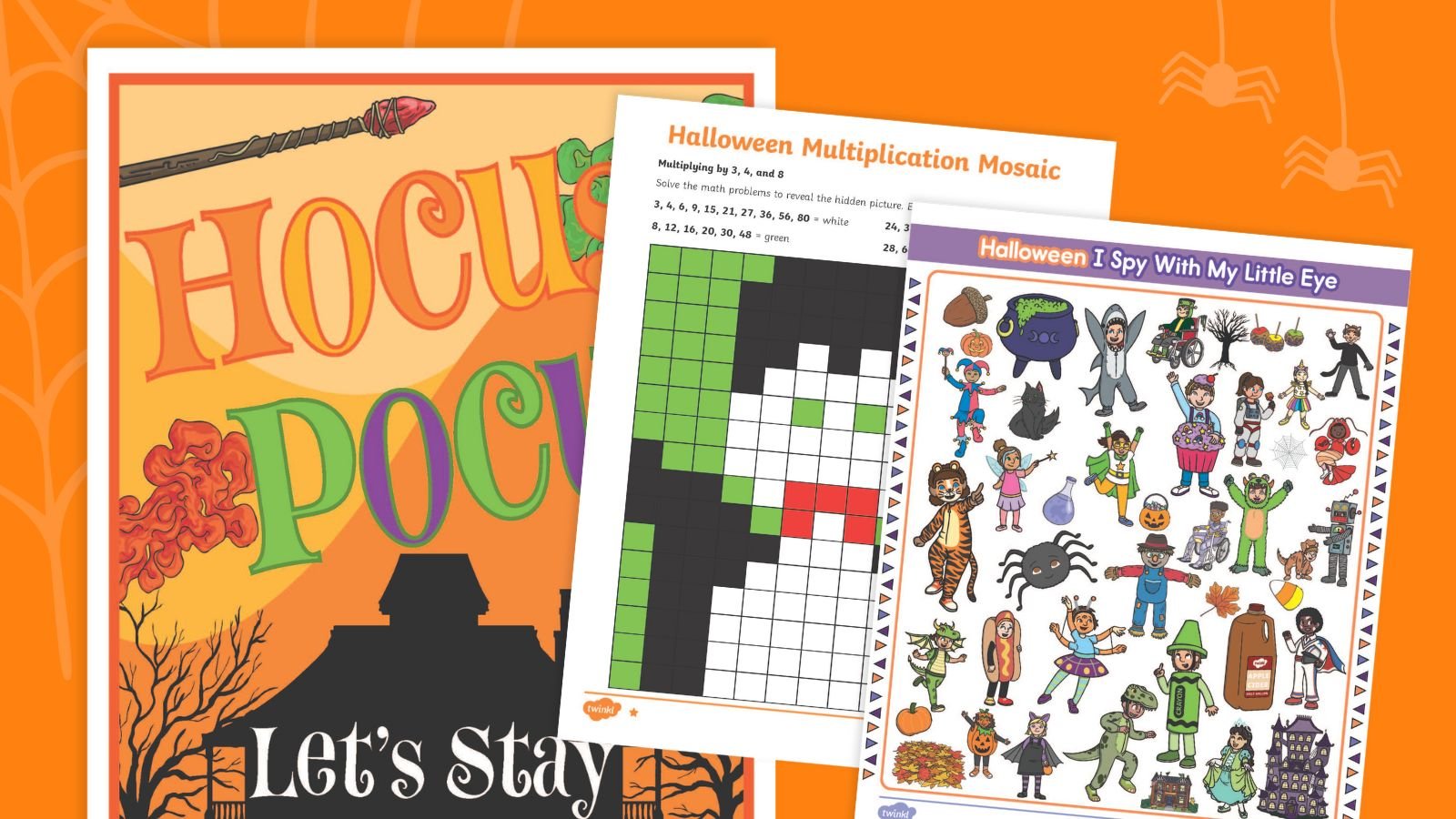 12 Free Halloween Printables for Pre-K to Grade 8 From Twinkl ...