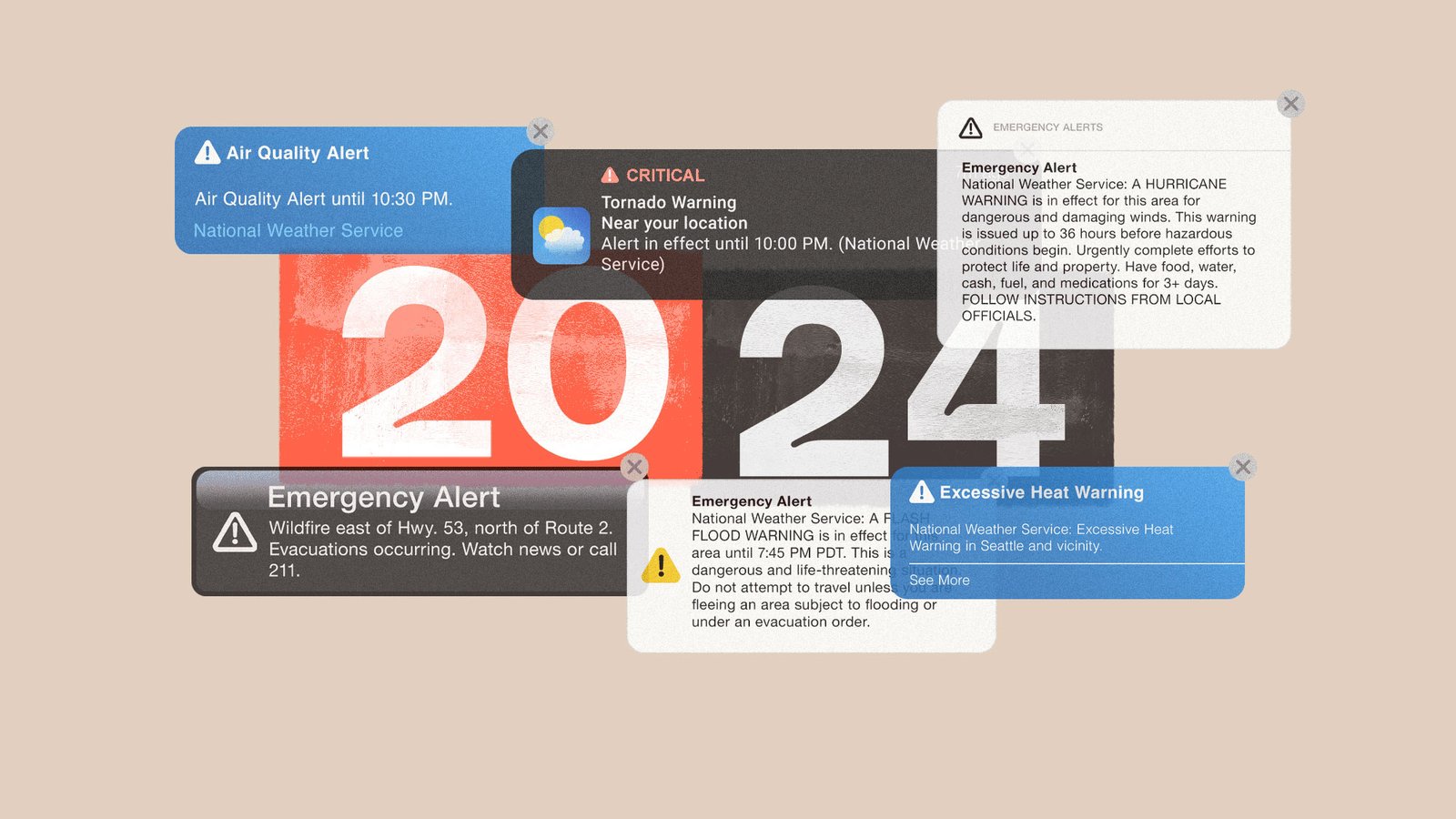 Alert fatigue: The phrase that defined our climate in 2024 - April 2024