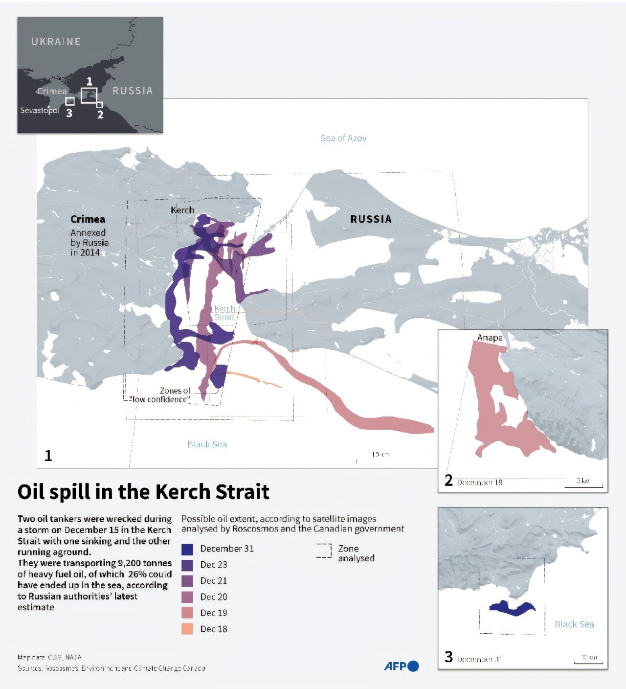 Dozens of marine mammals found dead after Russian oil tanker spill ...