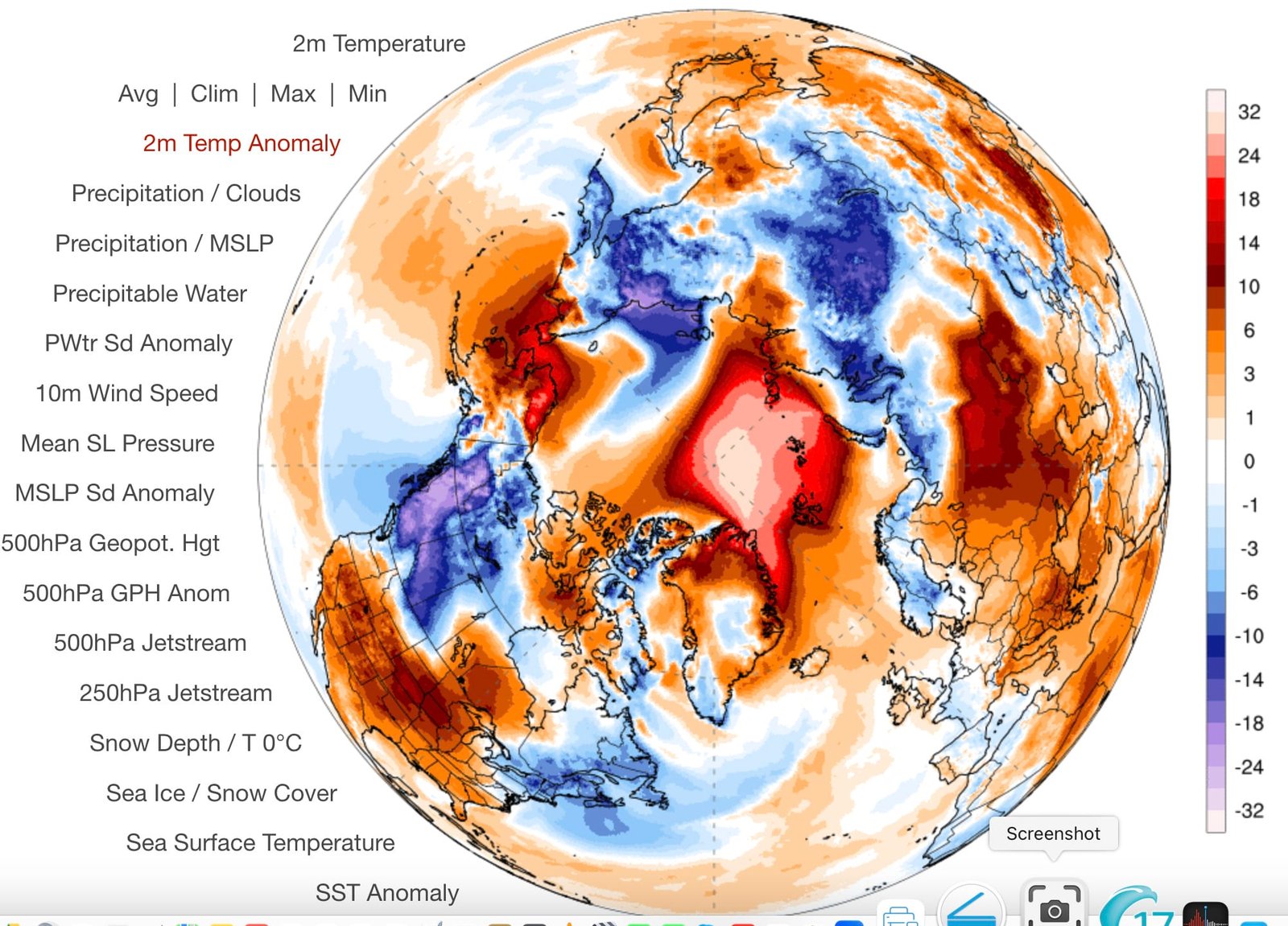 NORTH POLE MELTING ON FEBRUARY 2 - May 2025
