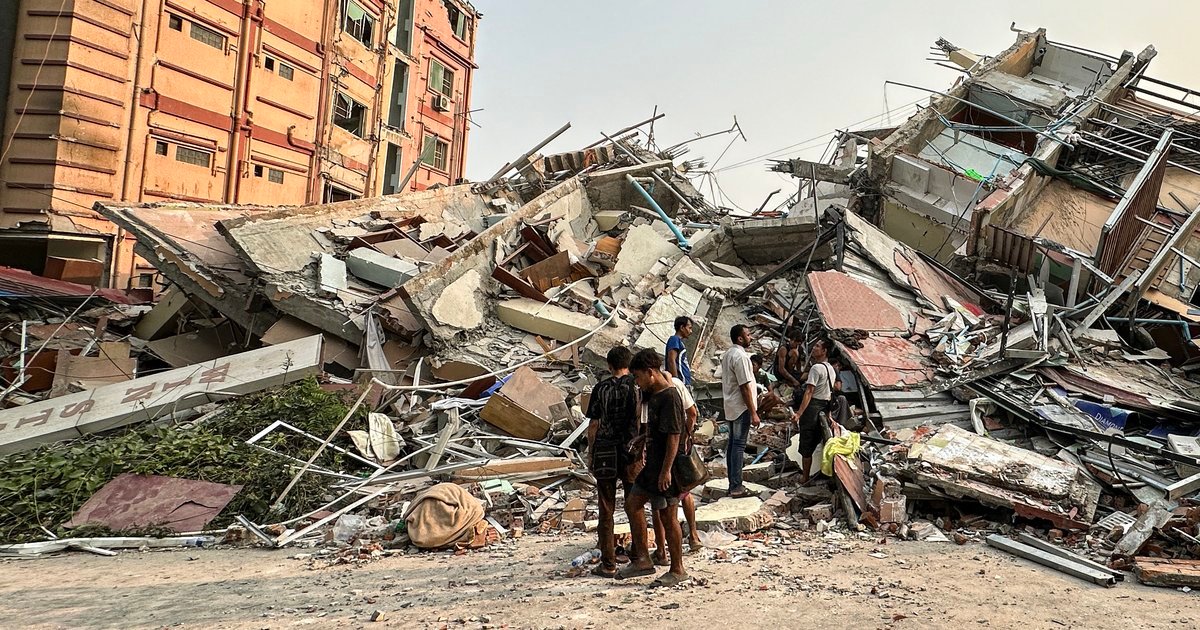 Disasters Emergency Committee (DEC) launches Myanmar Earthquake Appeal ...