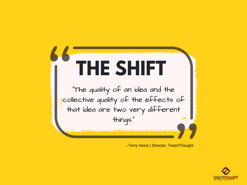 Shifting Focus From Ideas To The Effects Of Those Ideas - May 2025
