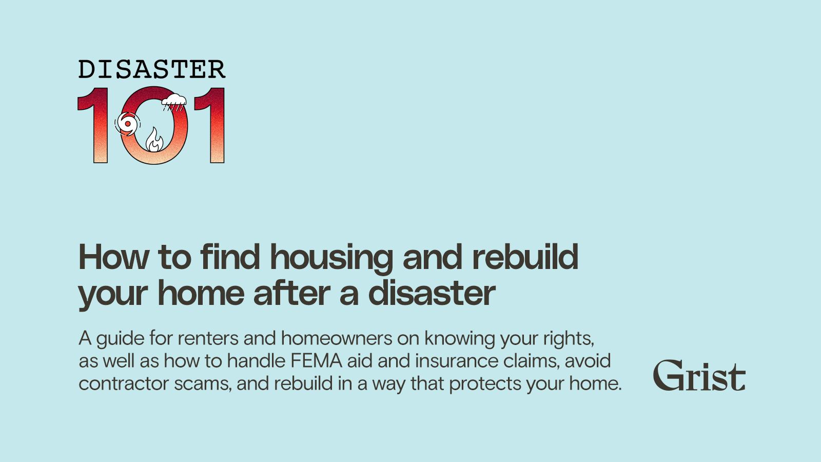 How to find housing and rebuild your home after a disaster - June 2025
