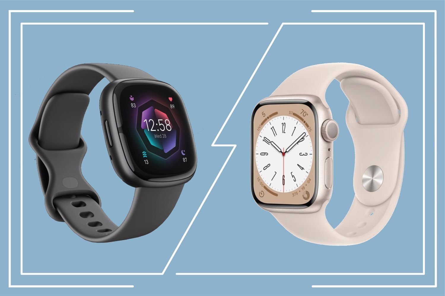 Fitbit vs. Apple Watch Fitness Tracker Comparison (2025), Tested - June ...