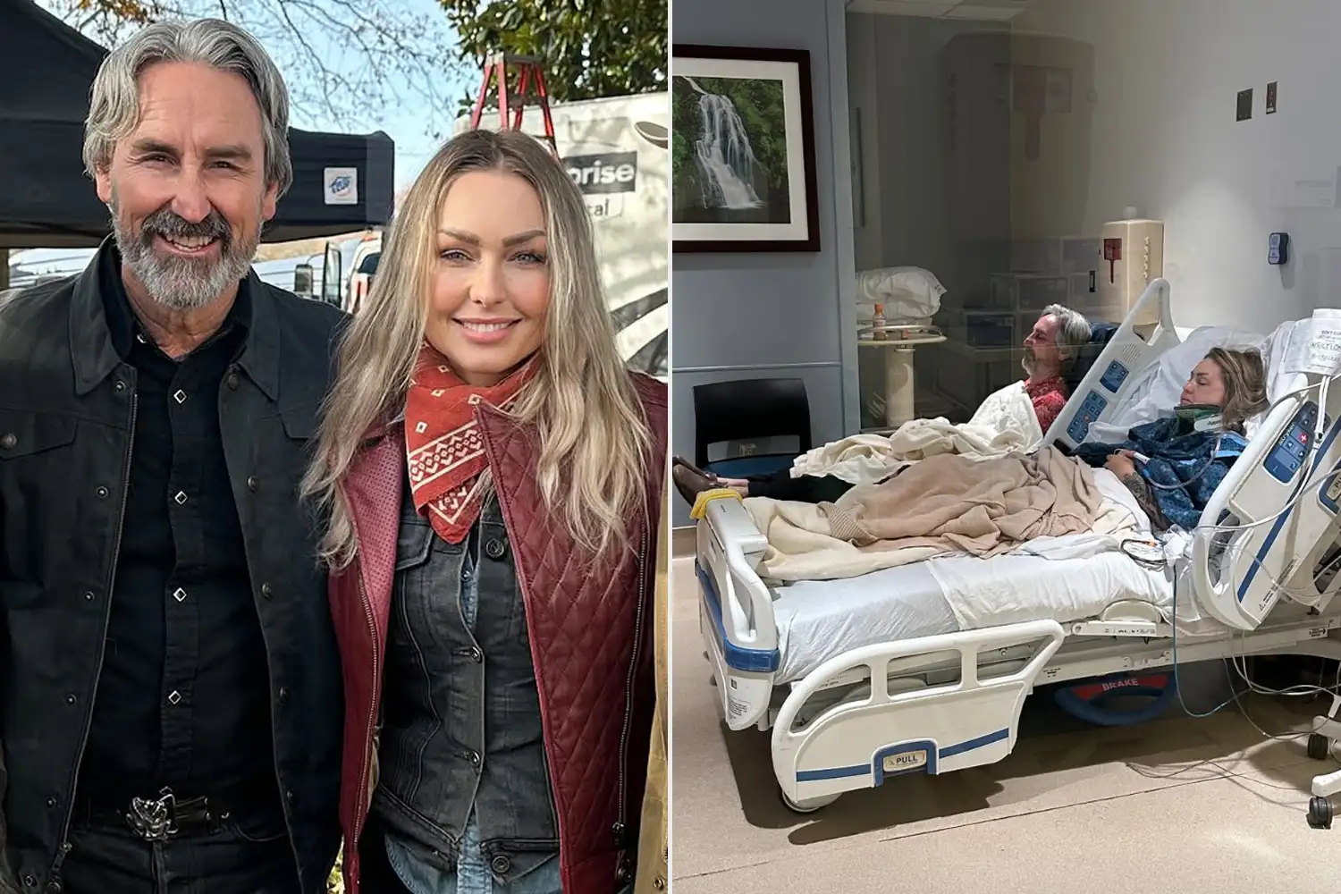 Mike Wolfe and Girlfriend Leticia Cline Hospitalized After Crash - May 2025