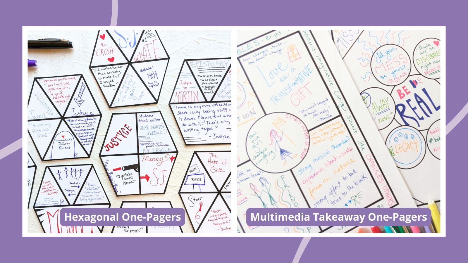 20 One-Pager Examples + Advice for Using Them With Students - May 2025