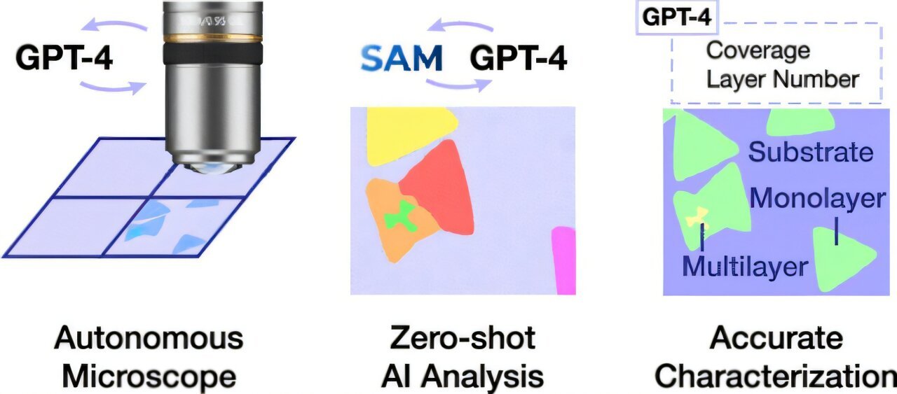 AI optical microscope analyzes 2D materials as precisely as human ...