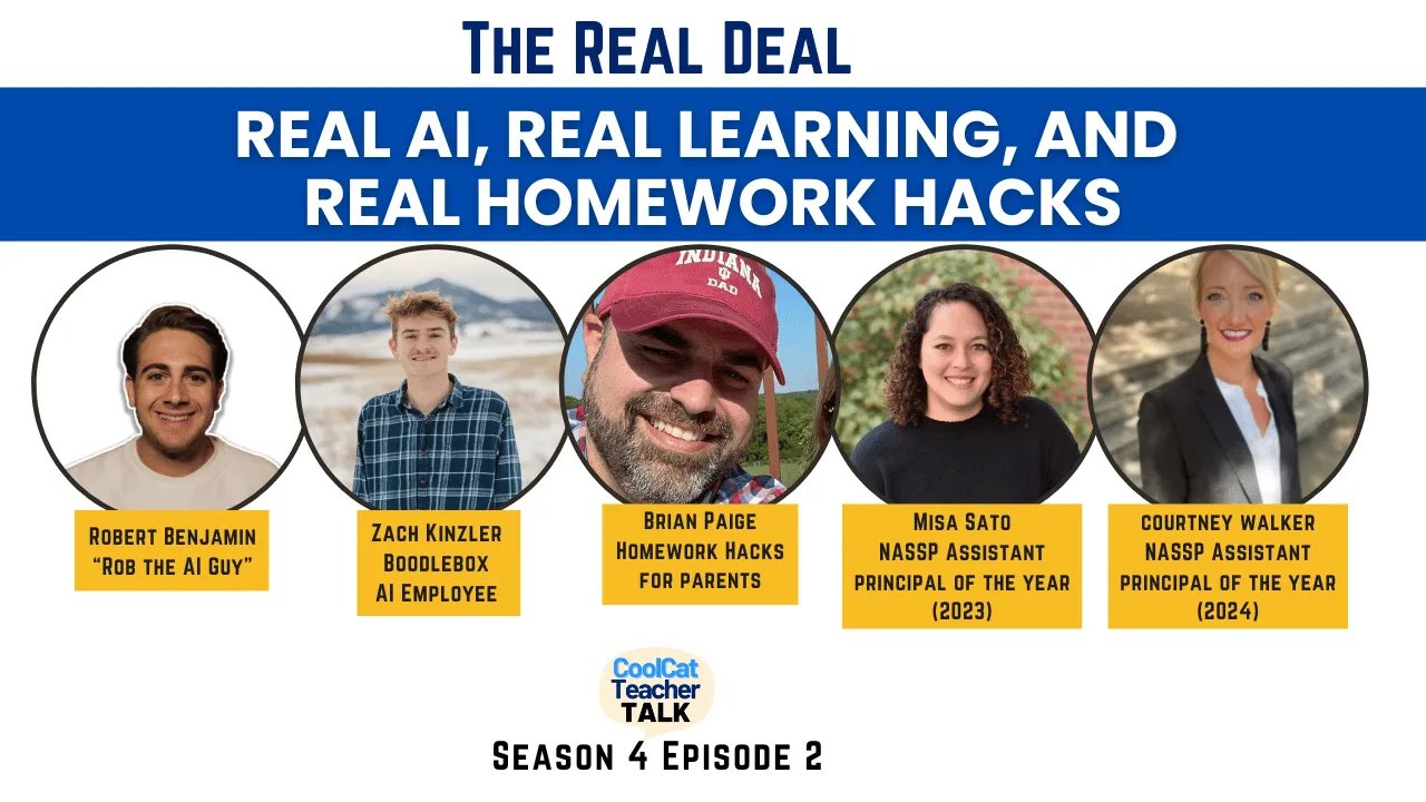Real World Learning for Teachers, Kids, and in an AI World - April 2025