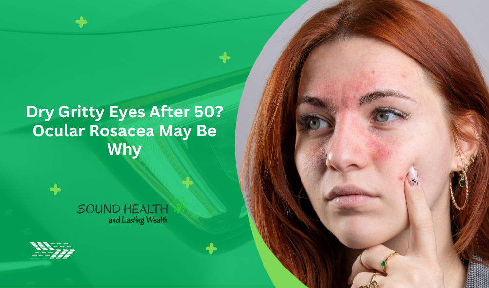Dry Gritty Eyes After 50? Ocular Rosacea May Be Why - March 2026